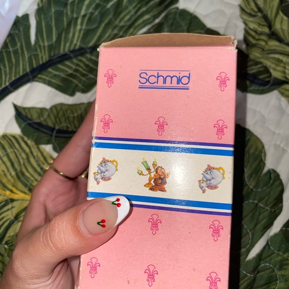 Disney | Holiday | Schmid Ceramic Disney Beauty And The Beast Ornament ...